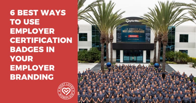 Using of Certification Badges in Branding - Most Loved Workplace®